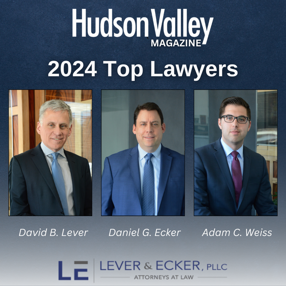 Lever & Ecker Recognized as Top Personal Injury Lawyers for 2024 ...