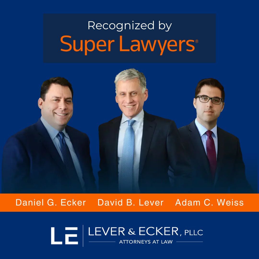 David B. Lever, Daniel G. Ecker, and Adam C. Weiss Recognized as Super Lawyers for Fifth Year in ...